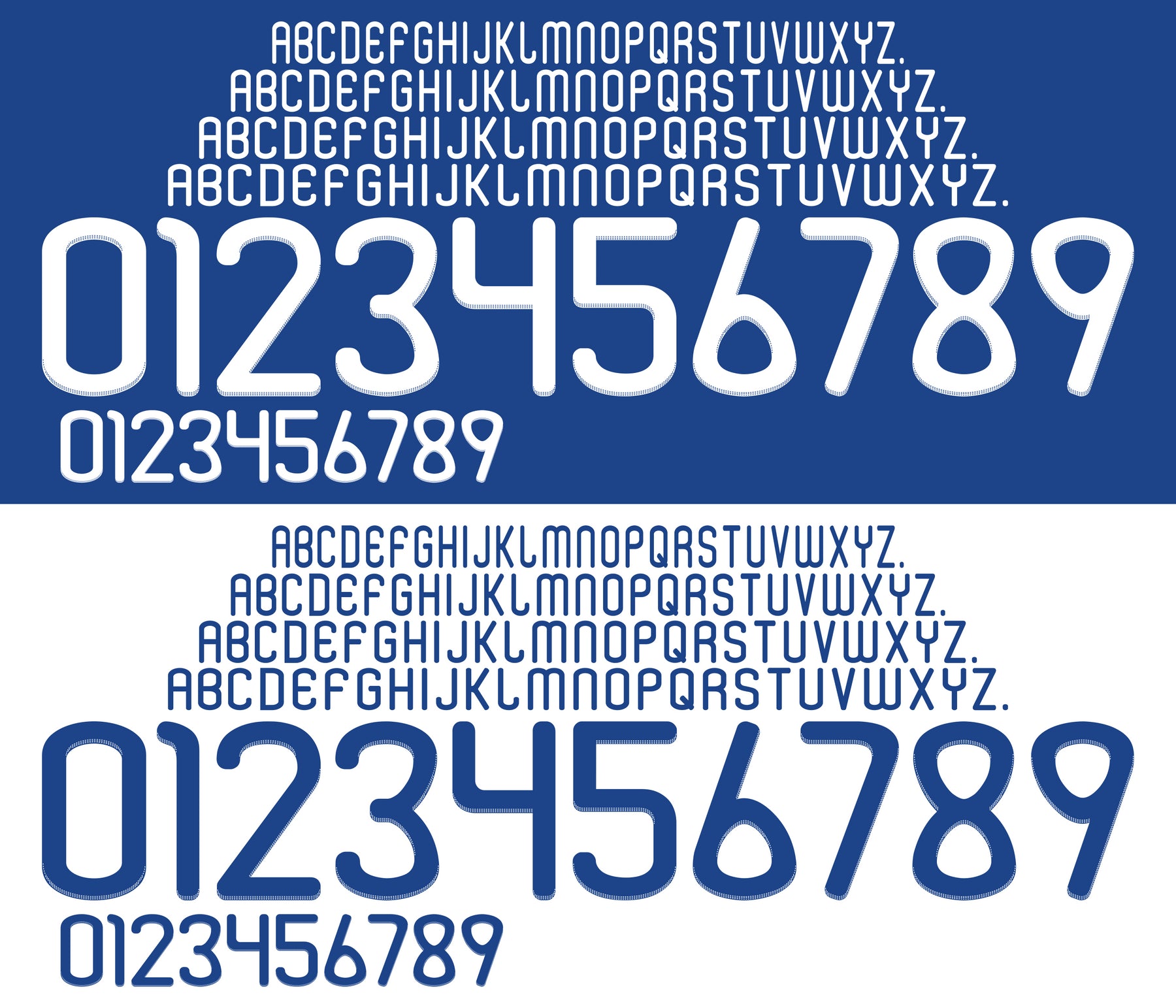 Japan 2010 Football Nameset AI Vector File – Retro Football Shirts