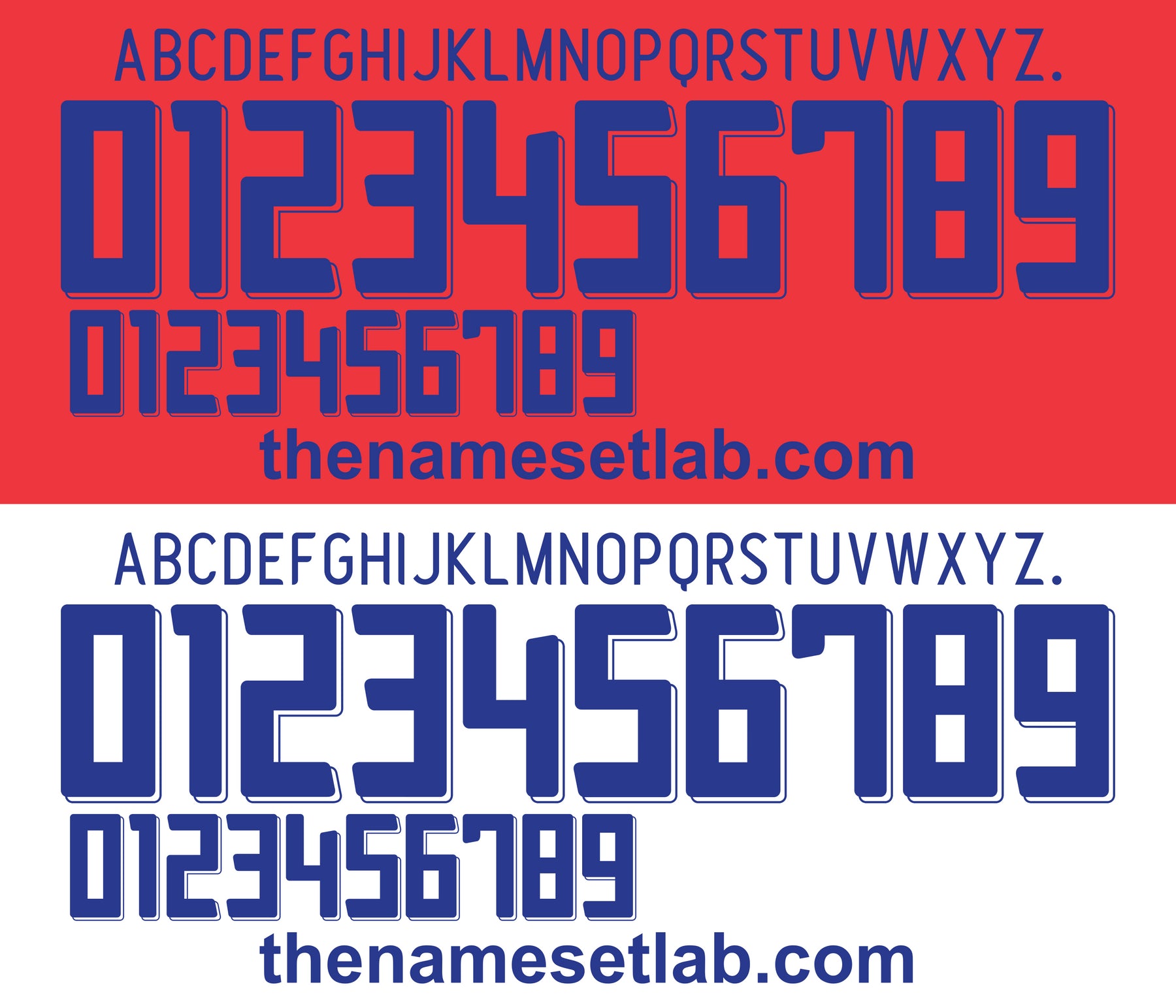 South Korea 2006 Football Nameset AI Vector File – Retro Football Shirts