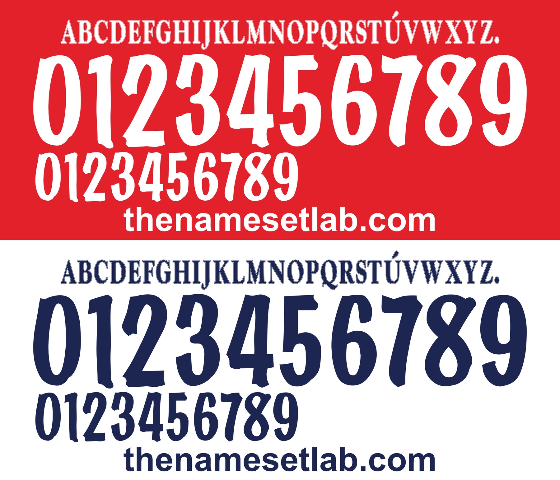 Spain 1998 Football Nameset AI Vector File – Retro Football Shirts